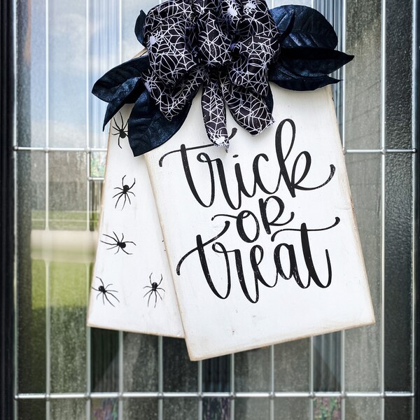 Halloween Door Decor - Etsy