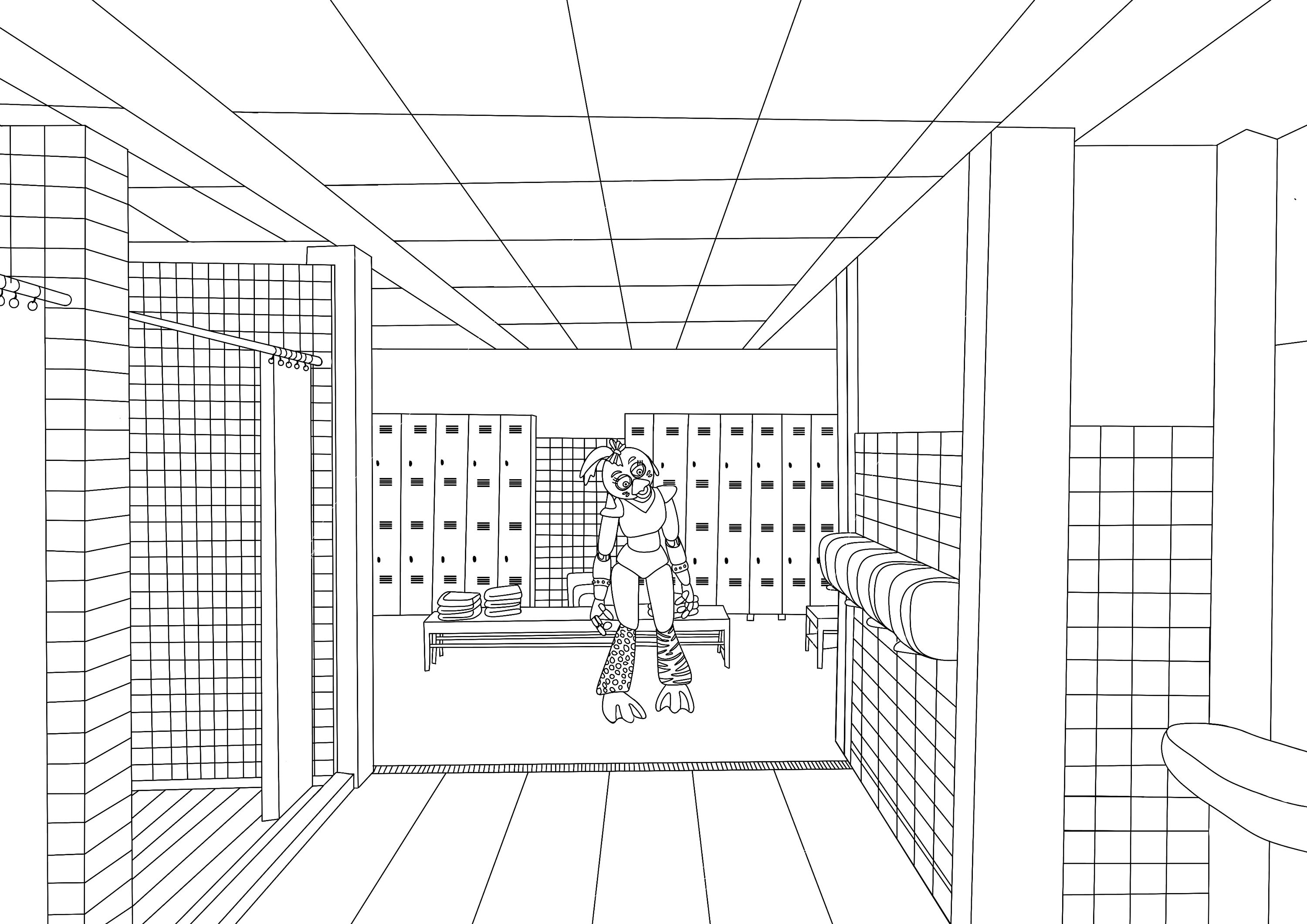 5 X Fnaf Digital Colouring Pages Bundle 2 Hand-drawn Digital - Etsy ...