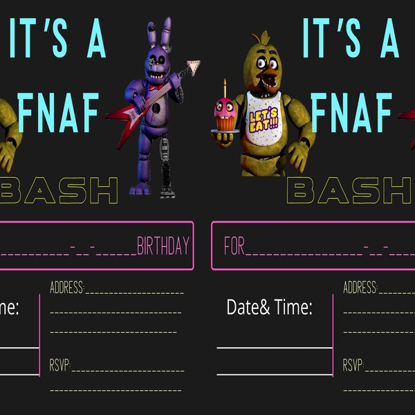 Chica Birthday - Etsy