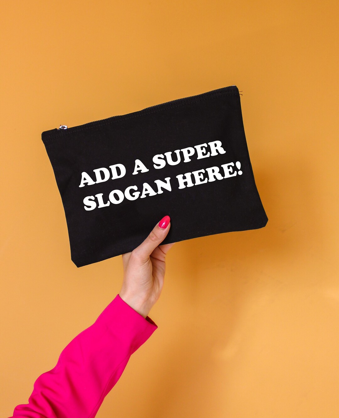 Personalised Slogan Make up Bag Any Name or Text - Hen Party or ...
