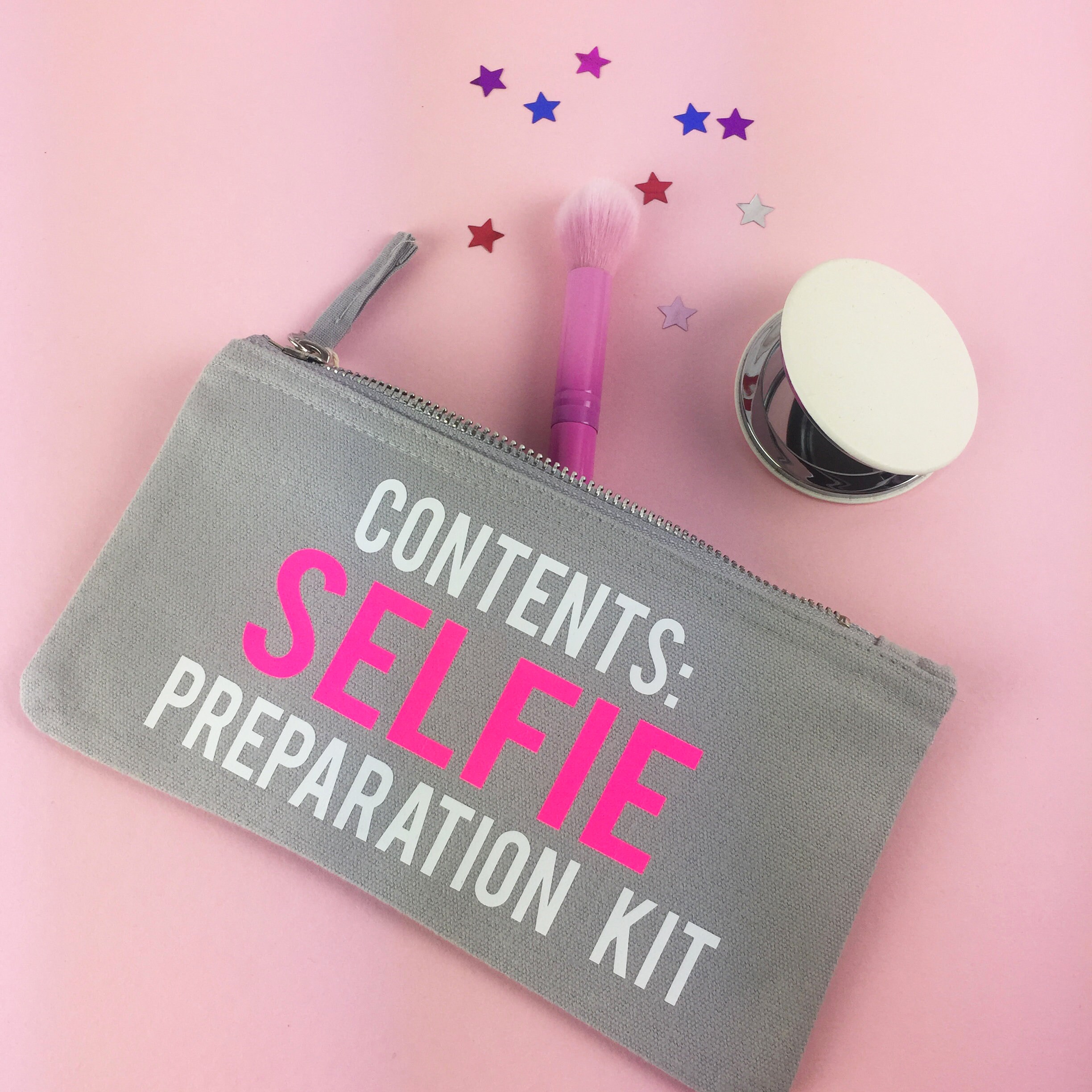 Selfie Preparation Kit Make up Bag Funny Makeup Bag - Etsy UK