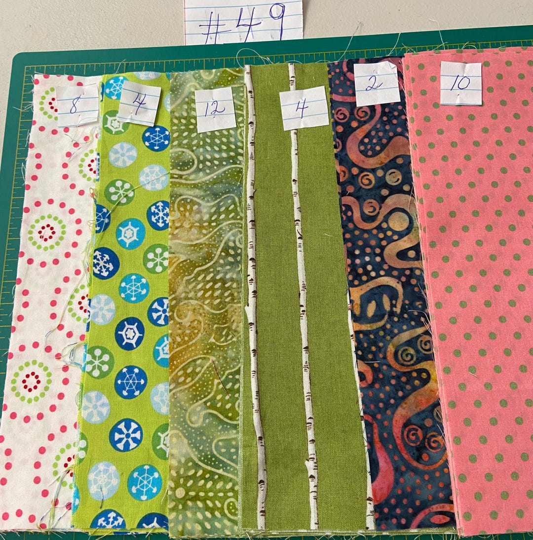 10 Inch Layer Cake Squares of Pinks and Greens and Dots Lot of 40 ...