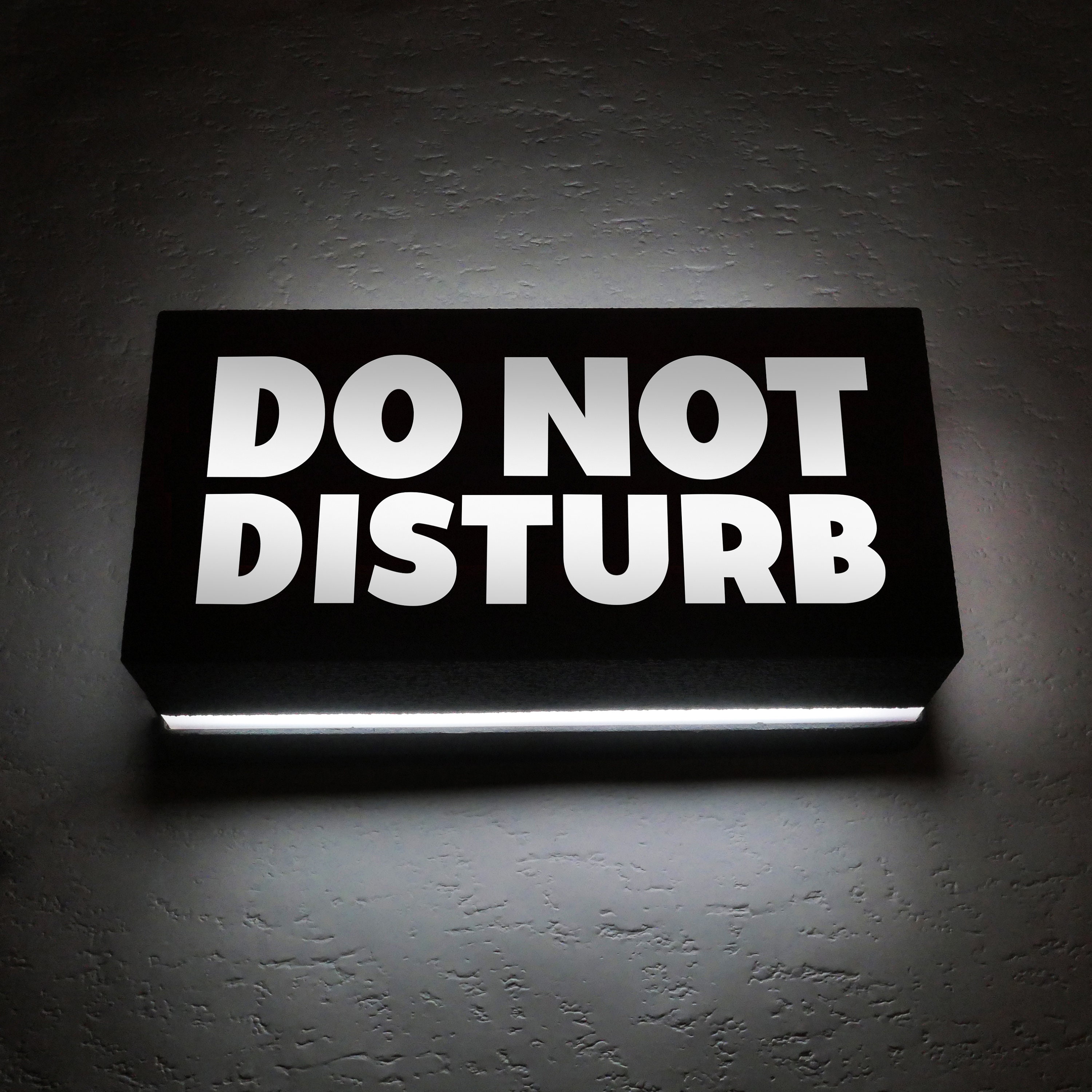 DO NOT DISTURB Sign Led Night Light Mood Lamp Lighting Illuminated Sign ...