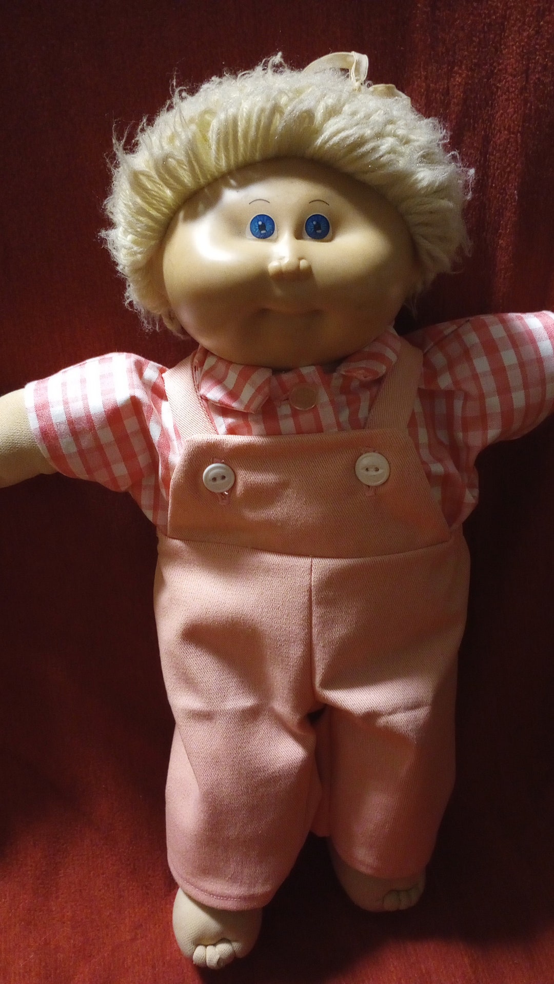 Two Piece Cotton Shirt and Overalls for Cabbage Patch Boy or Girl - Etsy