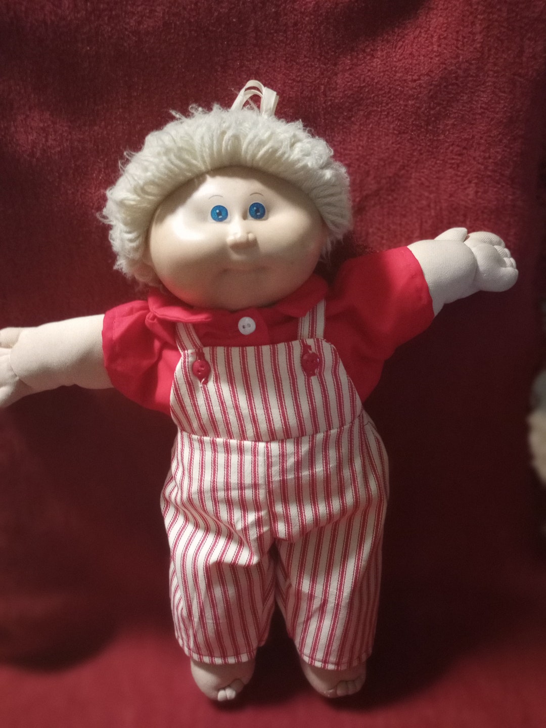 Two Piece Overalls to Fit Cabbage Patch Doll - Etsy