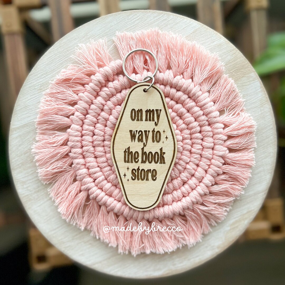 Bookish Keychain, Bookish Merch, Smut Romance, Retro Keychain, Hotel ...