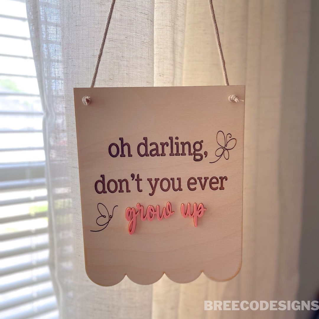 Personalized 3D Acrylic Sign Taylor Swift Nursery Decor Wood - Etsy