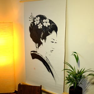 Daydreaming | Original Sumi-e Painting – Japanese Ink Art by Pechane ...
