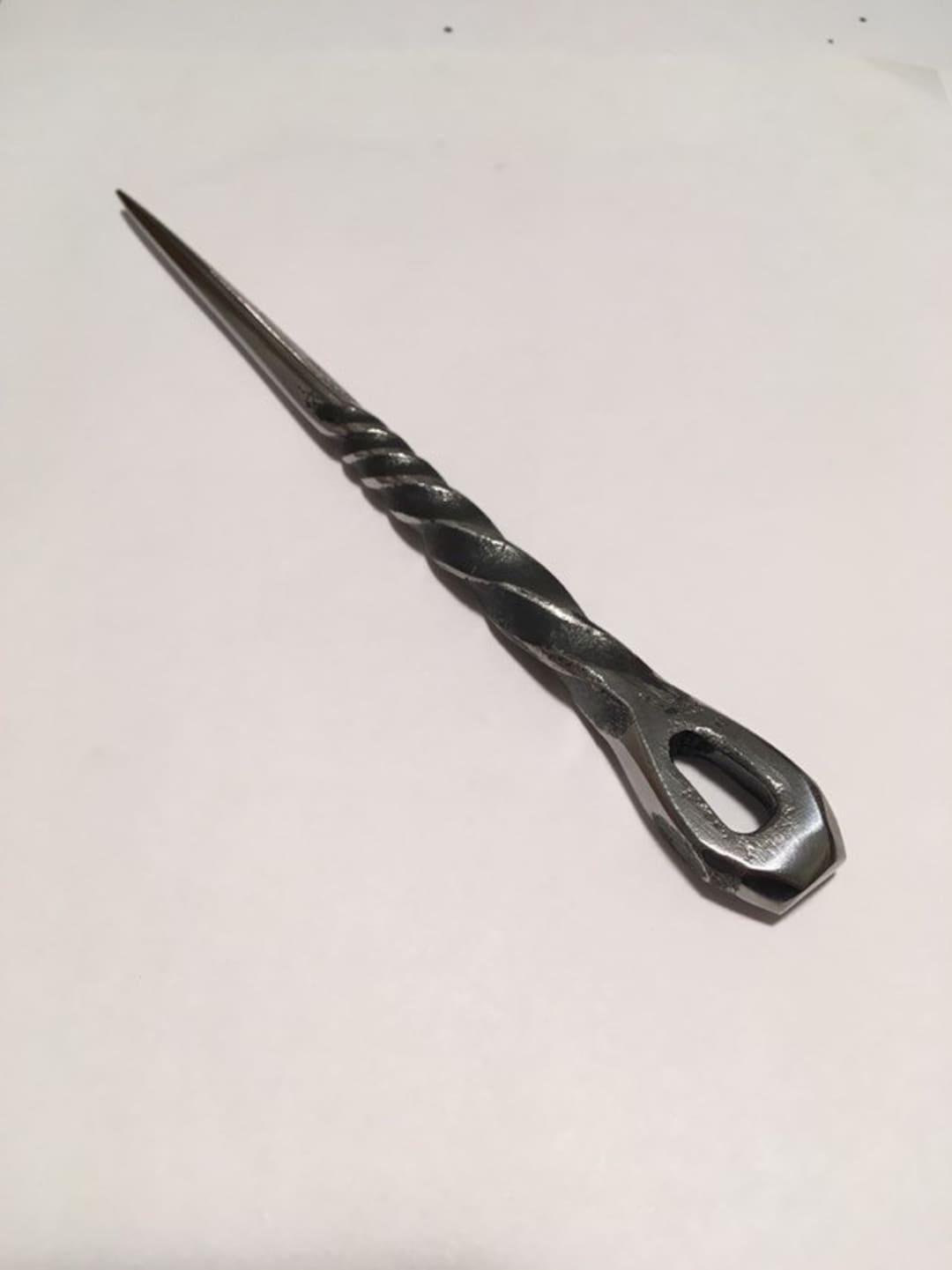 Marlin Spike, 7 Fid, Made to Order, Spiral, Hand-forged Reclaimed Tool ...