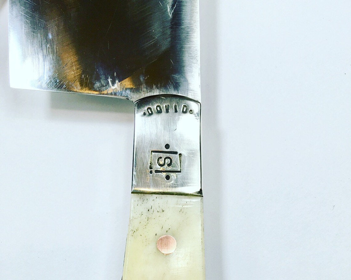 Large Kosher Chalif & Sheath, Daakas Kosher Slaughter Knife for ...