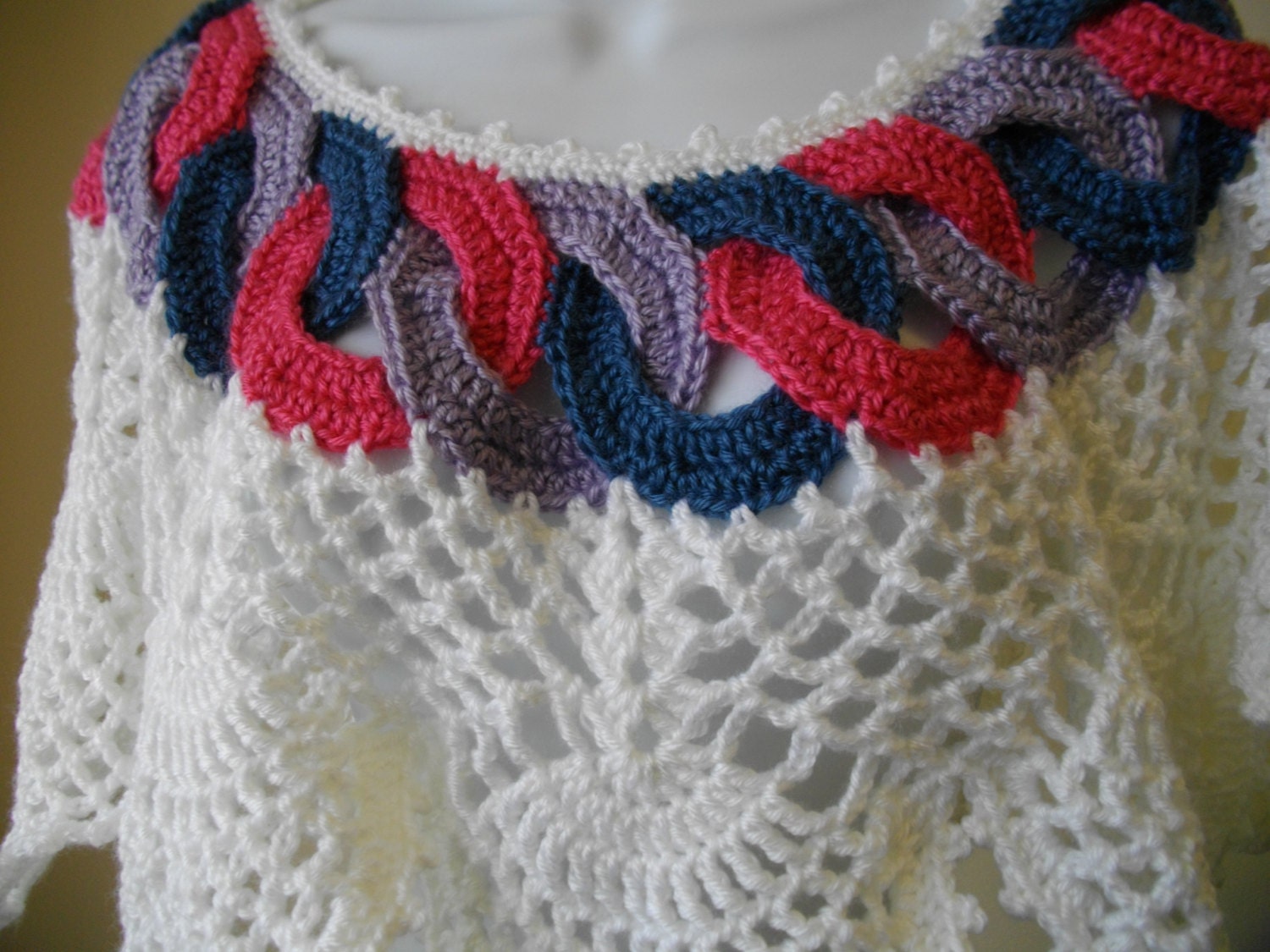 Crochet Pattern - Friendship Rings Collar - Etsy