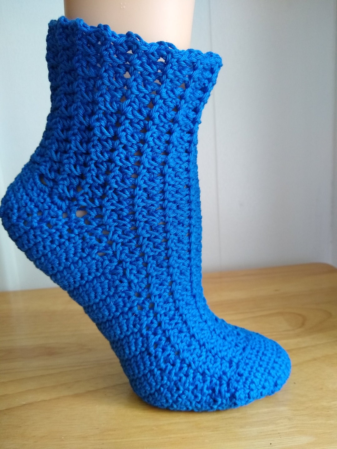Crochet Pattern - Comfy Ankle Socks - Etsy