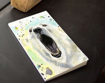 Polar Bear Journal - Etsy