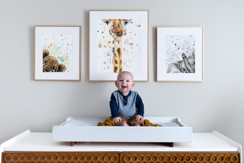 Safari Nursery Decor Lion Nursery Animal Nursery Decor | Etsy