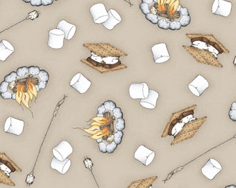 Camping fabric | Etsy