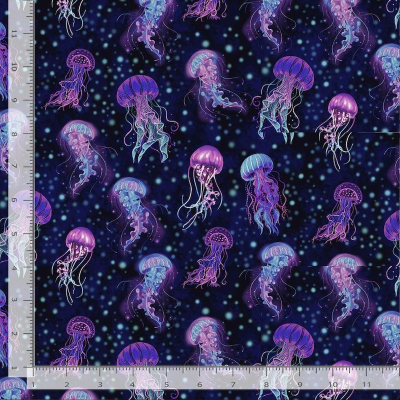 Jellyfish Fabric - Etsy