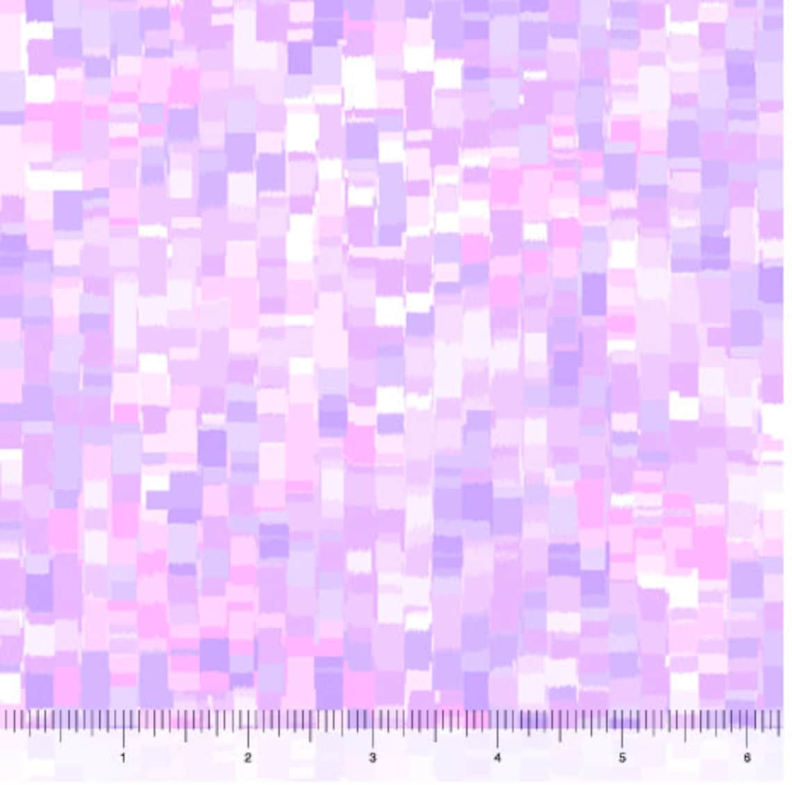 Ombre Squares Lilac by QT Fabrics / Minecraft Bitmap Style | Etsy