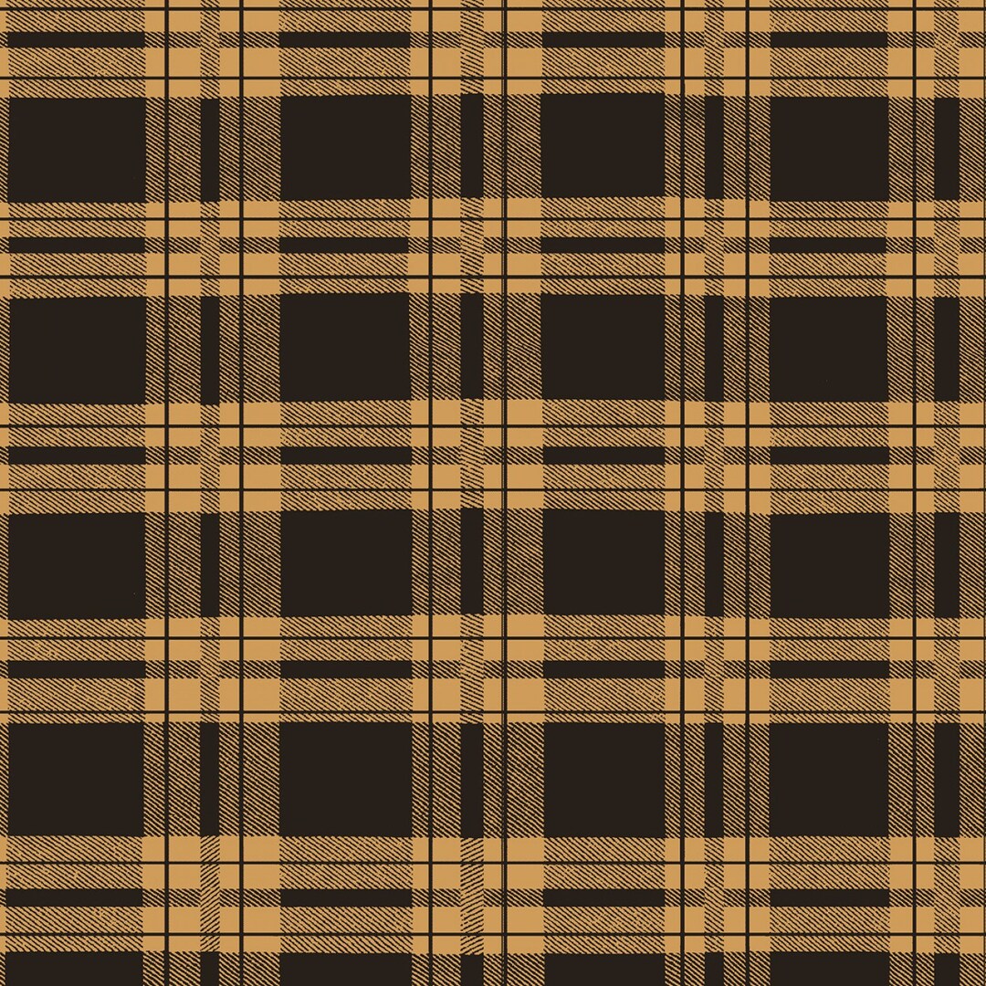 Light Rust Yellow Fabric Living the Dream Camping in Cotton Colorwall ...