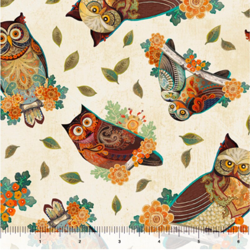 Owl Fabric - Etsy