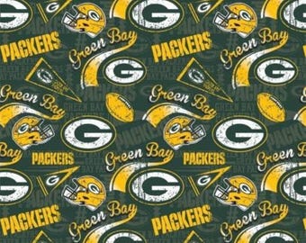 Green Bay Packers Quilt - Etsy