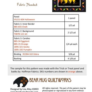 Halloween Quilt Kit / the Treat Trail Quilt Kit Using Hoffman ...