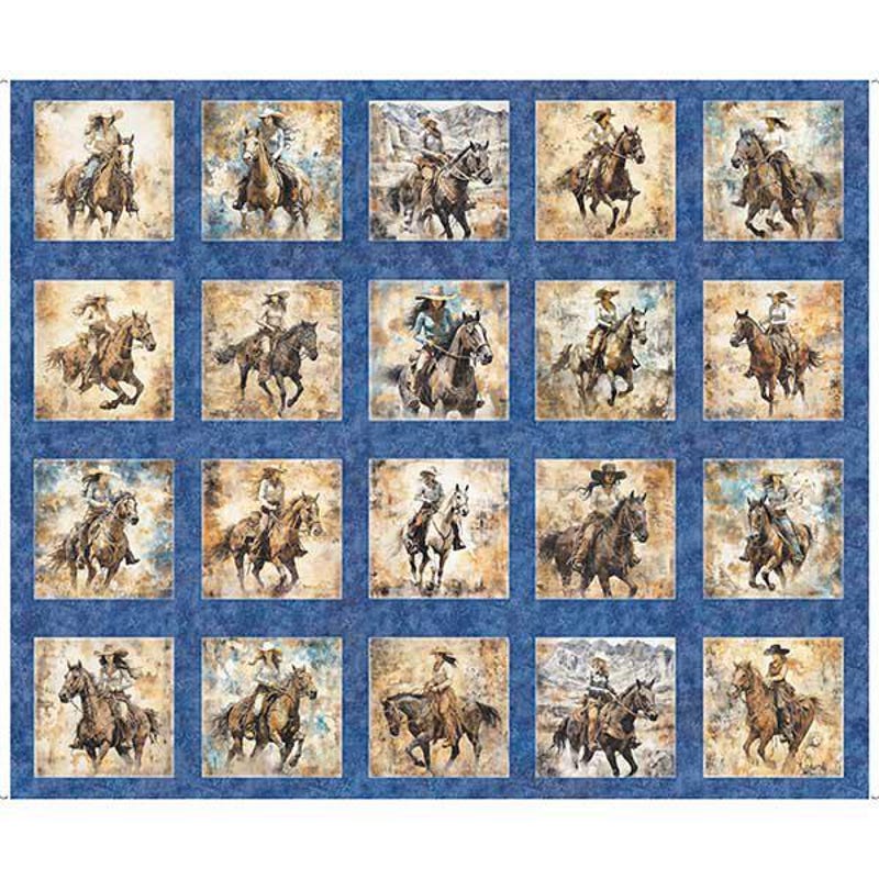 Western Fabric Panels - Etsy