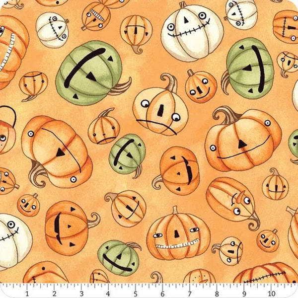 Whimsy Halloween Fabric - Etsy