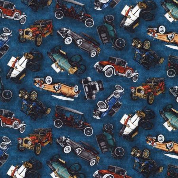 Vintage Car Fabric - Etsy