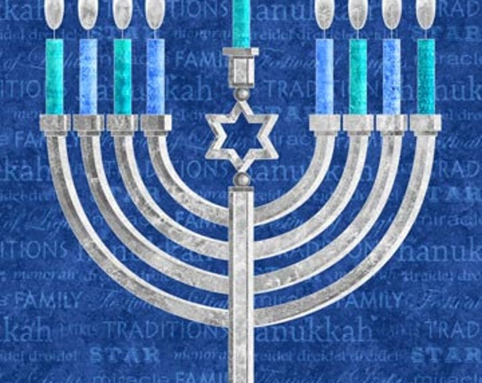 Stonehenge Happy Hanukkah by Deborah Edwards Northcott Studio / Menorah ...