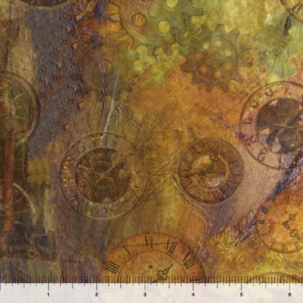Steampunk Fabric - Etsy