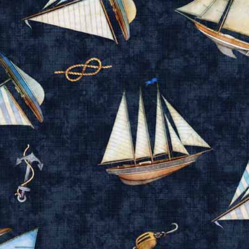 Sailboat Fabric - Etsy