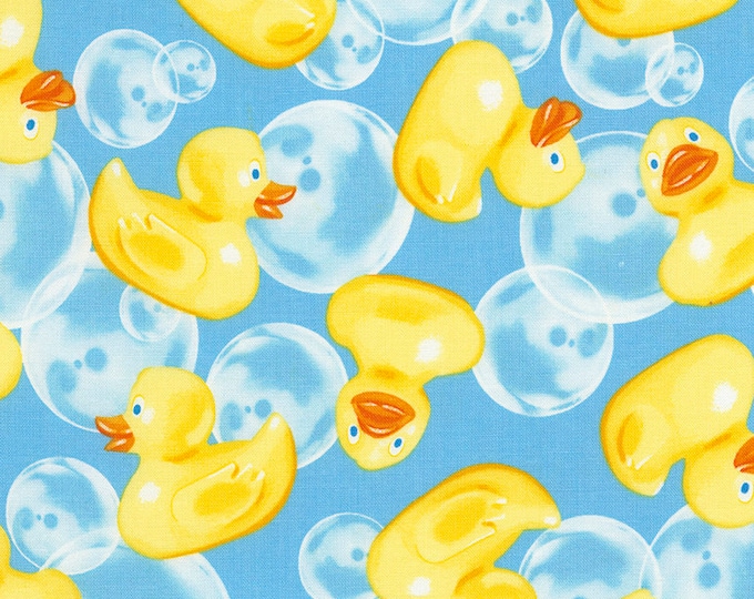Rubber Ducks Fabric / Rubber Ducky Fabric / Timeless Treasures Rubber ...