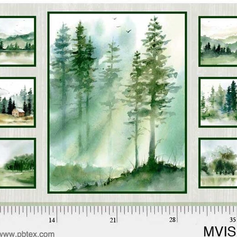 Mountain Quilt Panel - Etsy