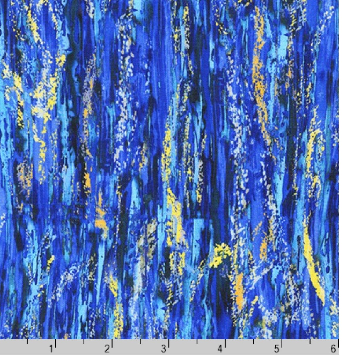 Blue Abstract Blender Fabric by the Yard Nature's Pace by - Etsy
