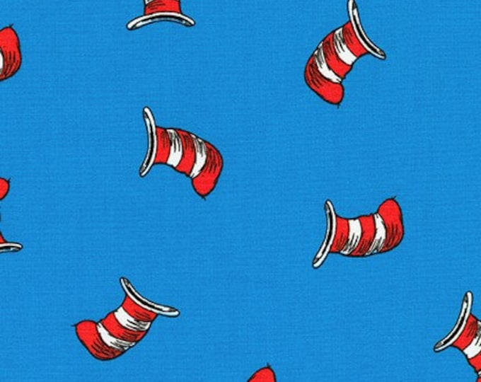 BTP Cat in the Hat Celebration Fabric Panel 100% Cotton - Etsy