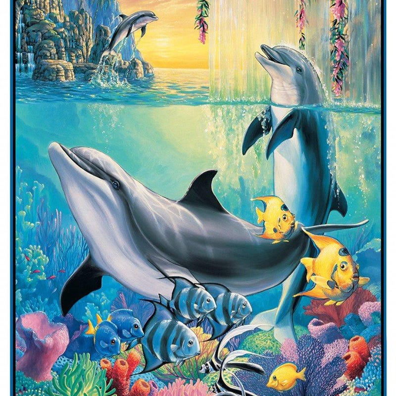 Ocean Quilt Panel - Etsy