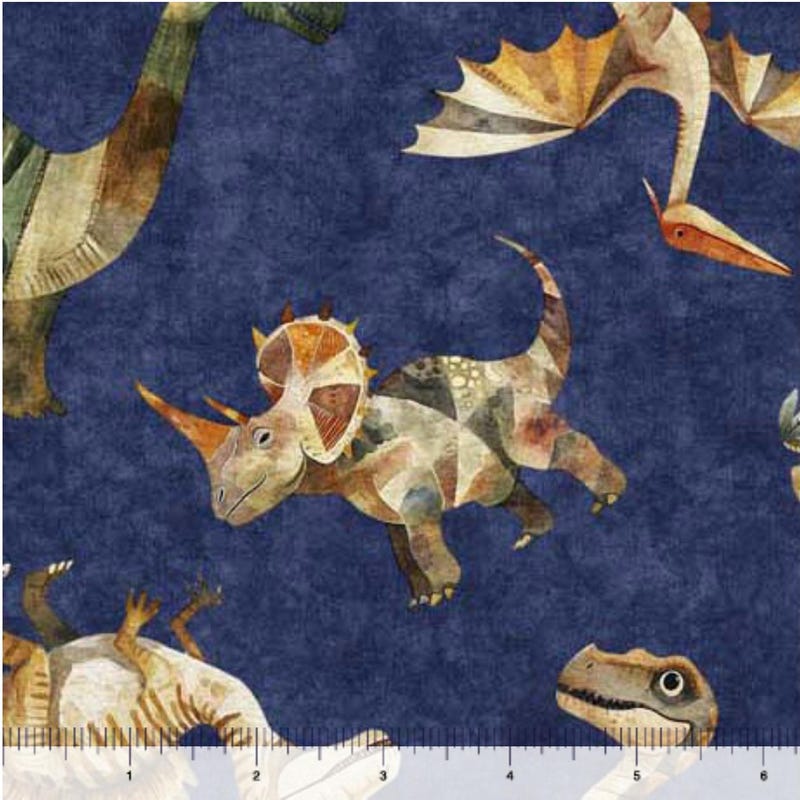 Dinosaur Fabric - Etsy