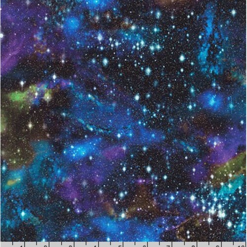 Timeless Treasures Galaxy Fabric by the Yard | Etsy