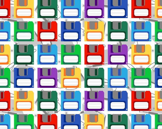 Computer Motherboard Fabric / Circuit Board Green Fabric by Kaufman ...