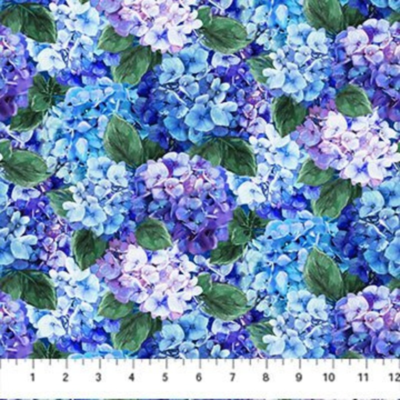 Hydrangea Fabric - Etsy