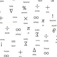 Symbols on White Fabric by the Yard / Musings by Robert - Etsy