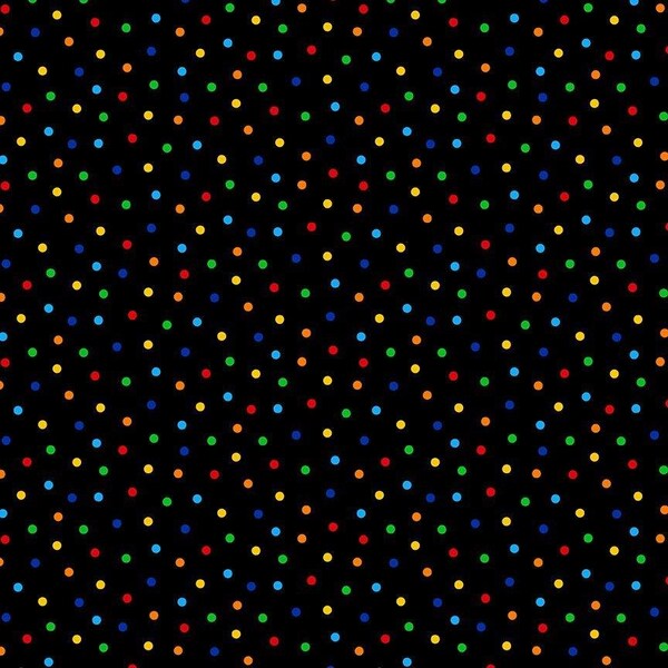 Multi Color Polka Dot Fabric - Etsy