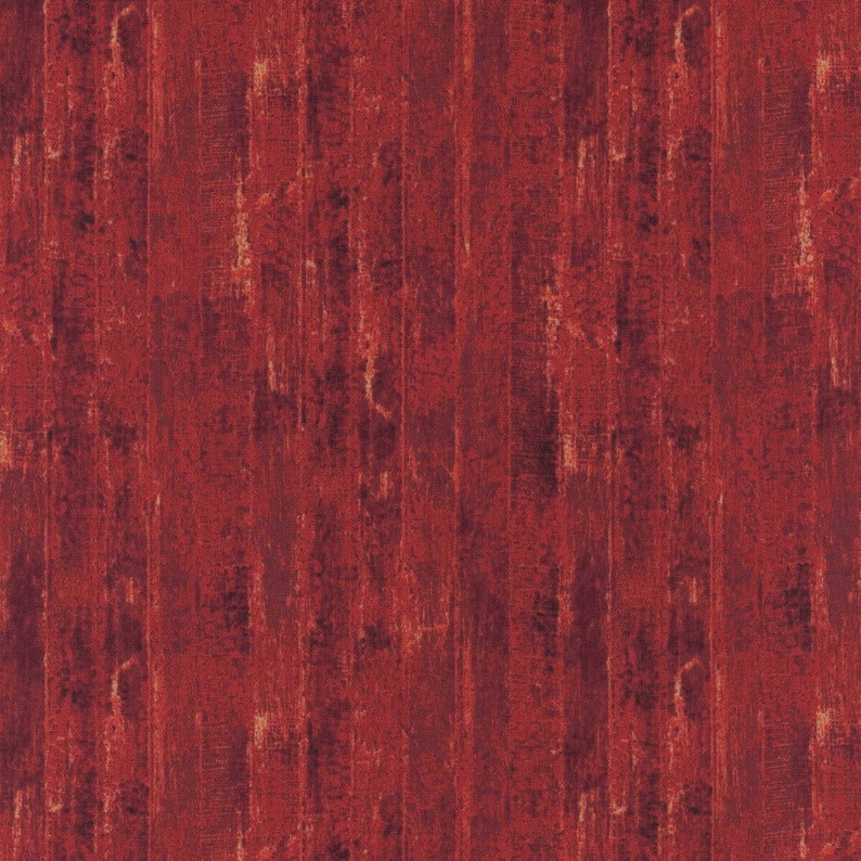 Red Barnwood Blender Landscape Coordinate Fabric, Farmstead Friend ...
