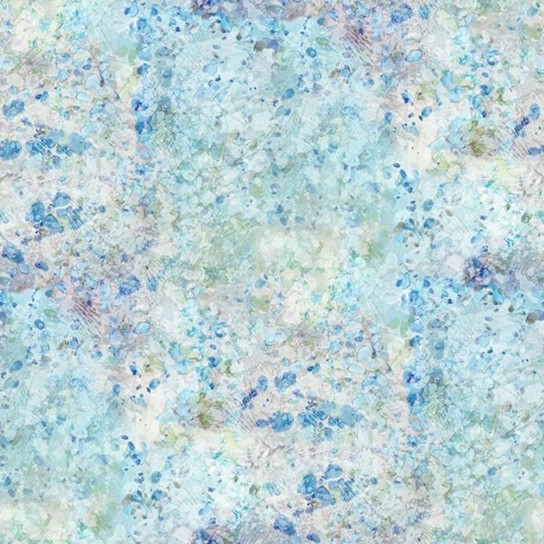 Sea Salt by Mckenna Ryan Bluegrass Abstract Fabric by Hoffman ...