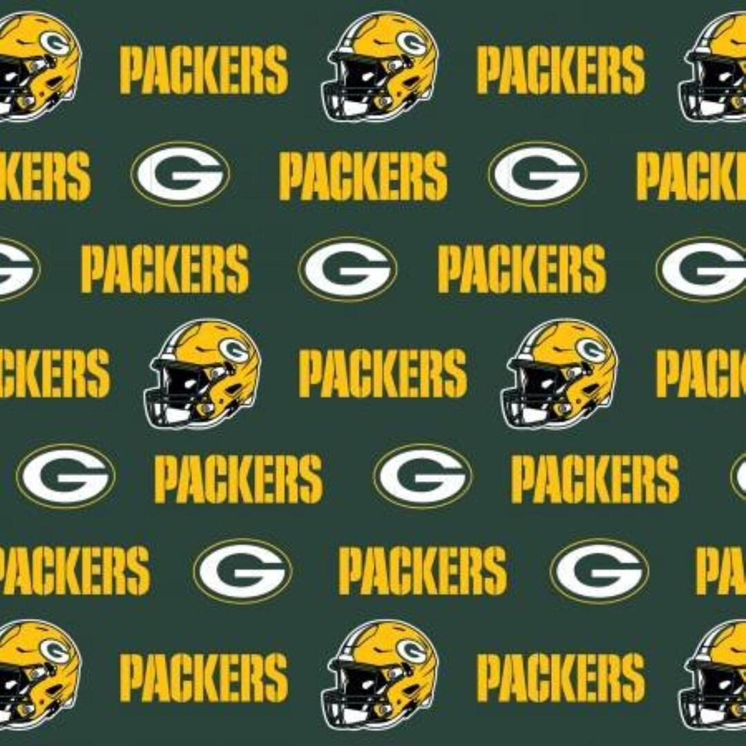 NFL Green Bay Packers Fabric / Licensed NFL Fabric From Fabric ...