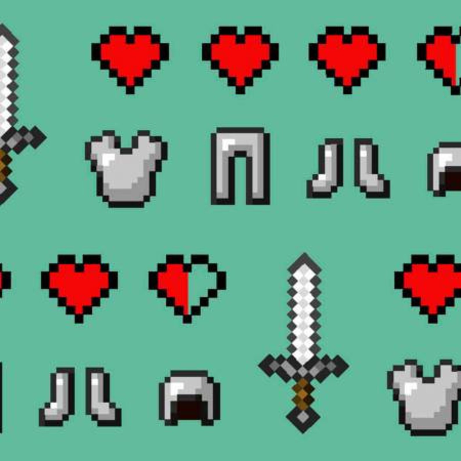 Minecraft Fabric / Minecraft Icons / Minecraft by the Yard / Minecraft ...