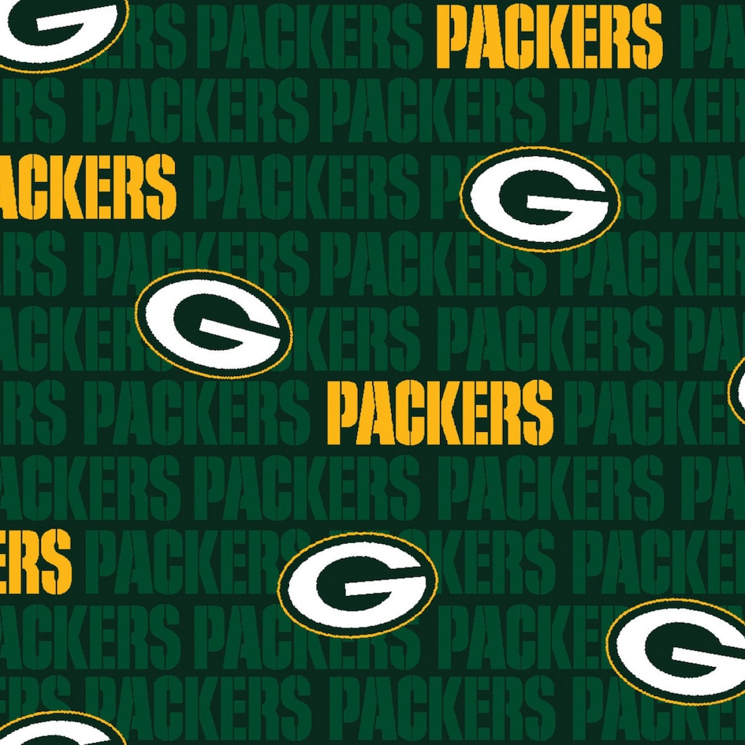 NFL Green Bay Packers Fabric / Licensed NFL Fabric From Fabric ...