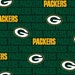 NFL Green Bay Packers Fabric / Licensed NFL Fabric From Fabric ...