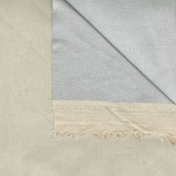 Silver Cotton Fabric - Etsy