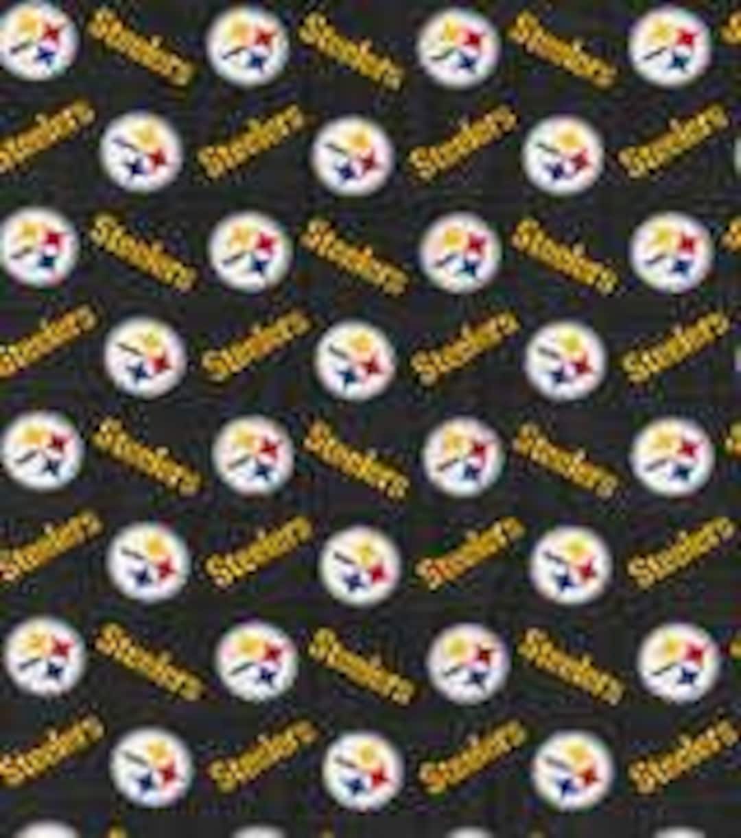 NFL Pittsburgh Steelers Fabric / Licensed NFL Fabric From Fabric ...